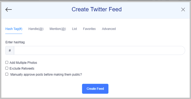 How To Embed Twitter Hashtag Feed On Website? | Tagembed