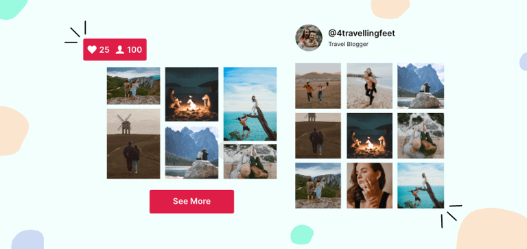 Top 7 Instagram Feed Examples On Website