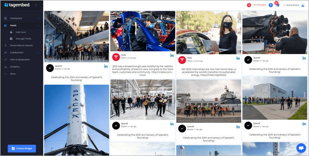 How to Embed LinkedIn Feed on Website (Auto-Update) | 2023