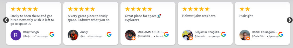 Top Google Customer Reviews Examples On Website - Tagembed