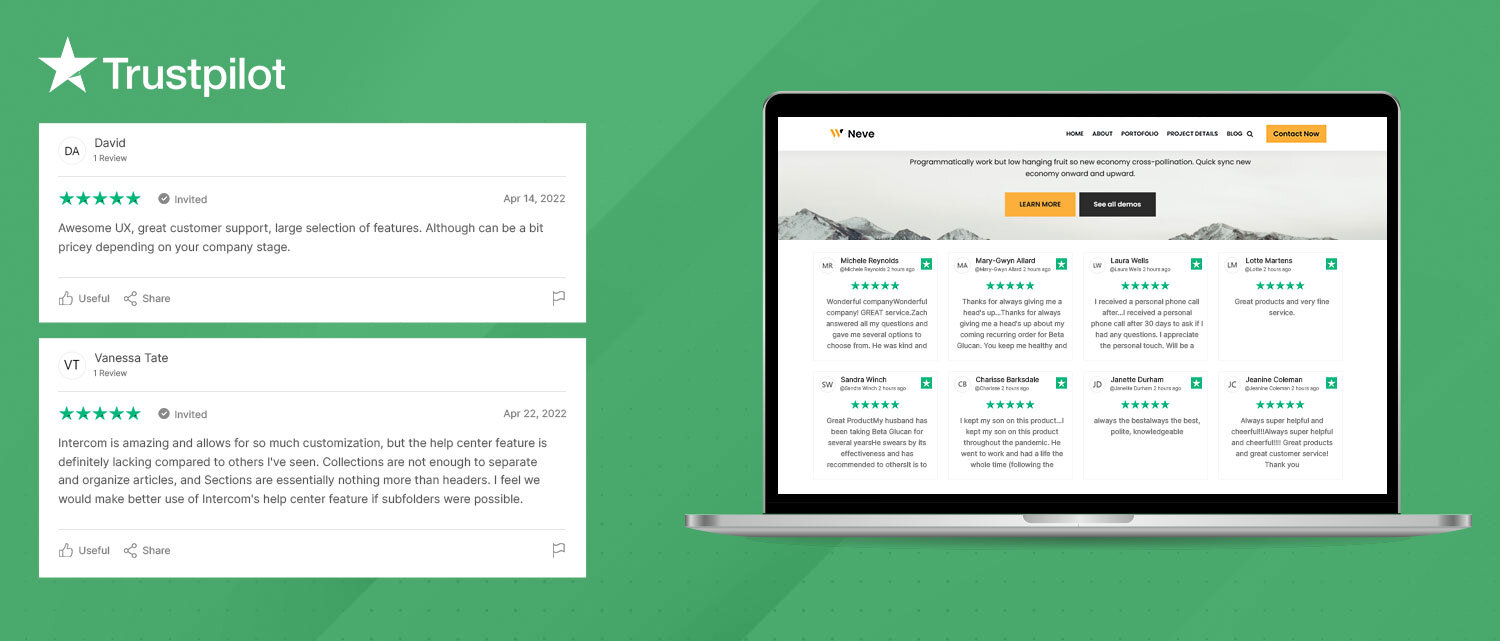 Customized Trust Pilot Reviews - Customize with code - Squarespace Forum