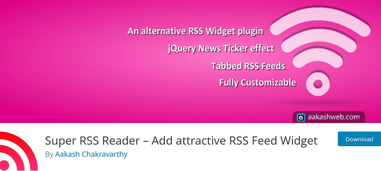 Best Free Rss Feed Plugins For Wordpress Rss Wp Plugin