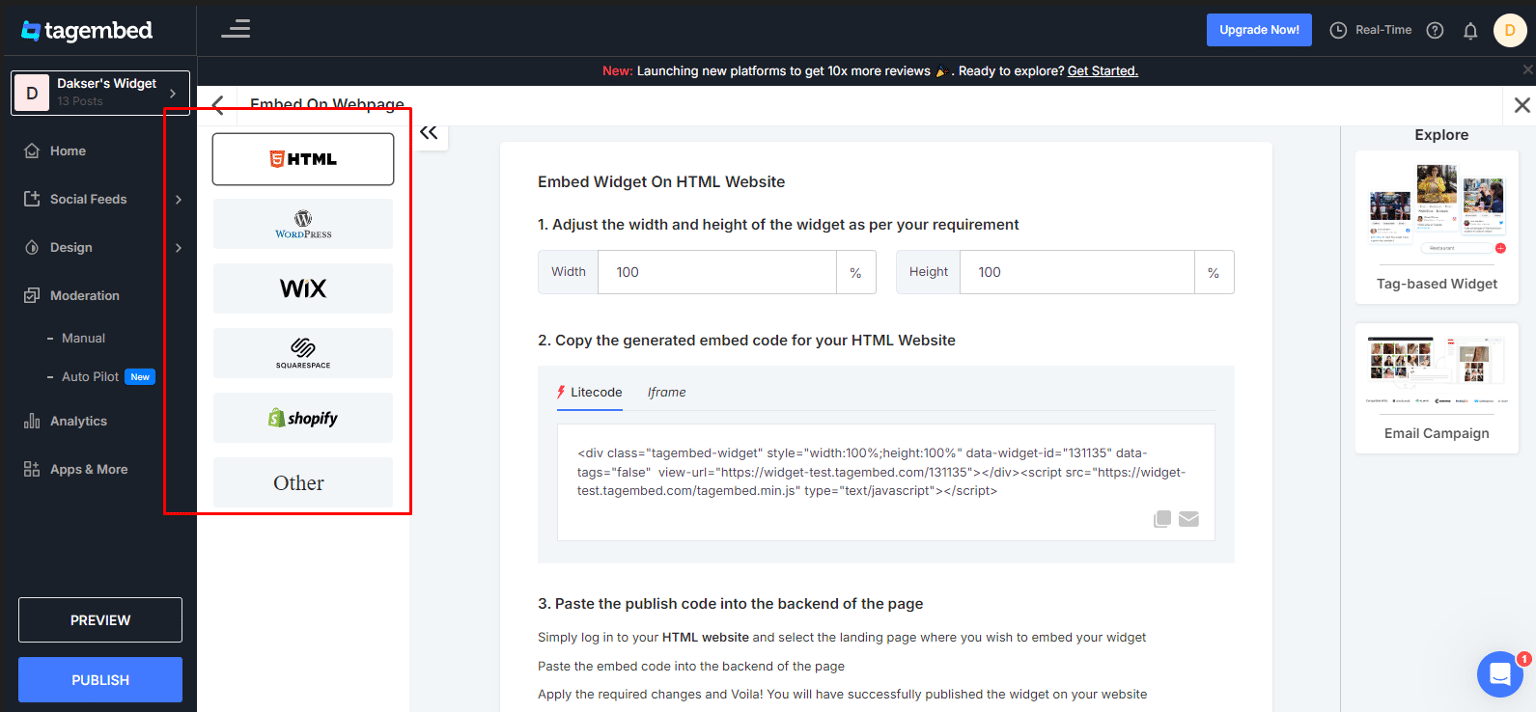 How To Embed X or Twitter Feed on Website For Free in 2025